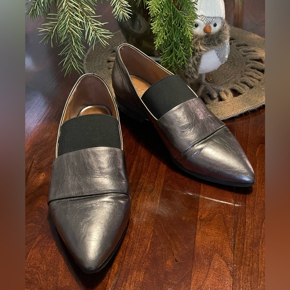 Paolo | Shoes | Linea Paolo Silver Shoes 85 | Poshmark